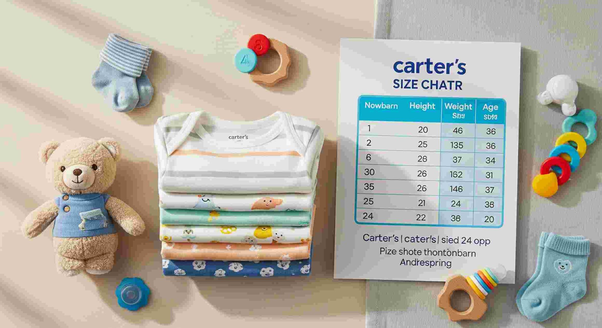 Carters Size Chart: Find the Perfect Fit for Your Child